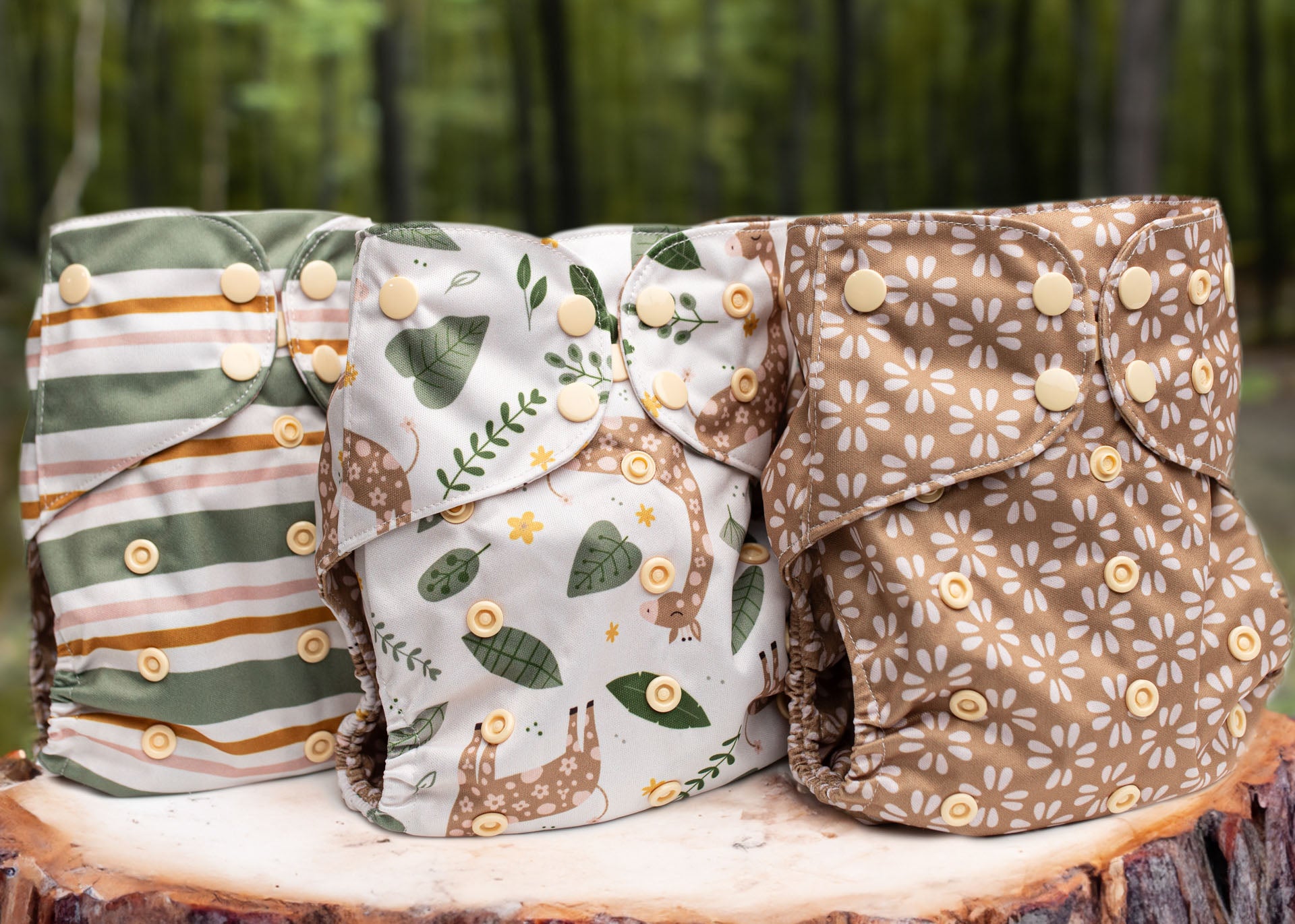 Modern Reusable Cloth Diapers Made to Fit from Birth to Toddlerhood ...