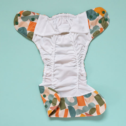 Luxe Pocket Diaper by Kinder featuring dual inner gusset technology ...