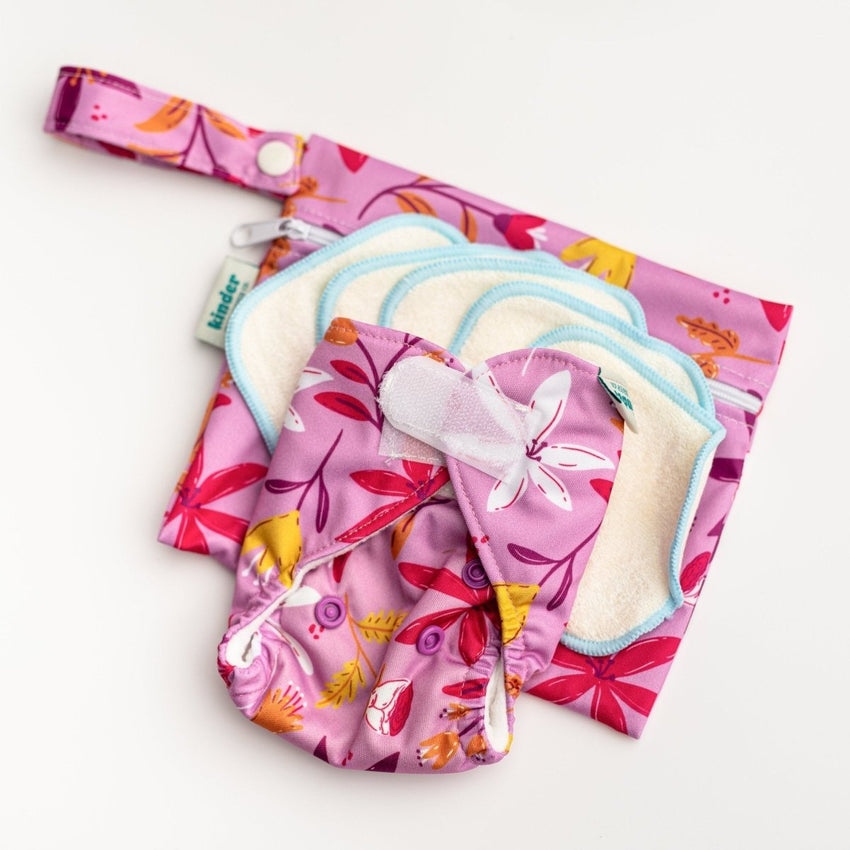 Washable Doll Diaper Set with Velcro and Pretend Play Wipes – Kinder ...