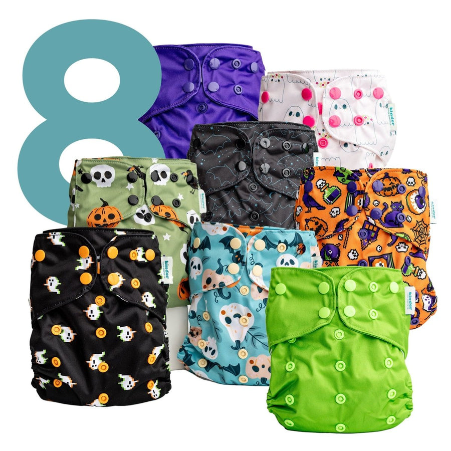 New Parent Starter Bundles: Pocket Cloth Diapers with Athletic Wicking ...
