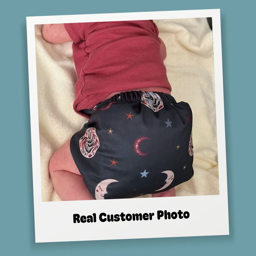 New Parent Starter Bundles: Pocket Cloth Diapers with Athletic Wicking ...