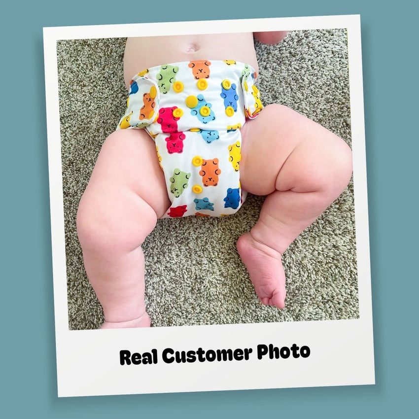 New Parent Starter Bundles: Pocket Cloth Diapers with Athletic Wicking ...