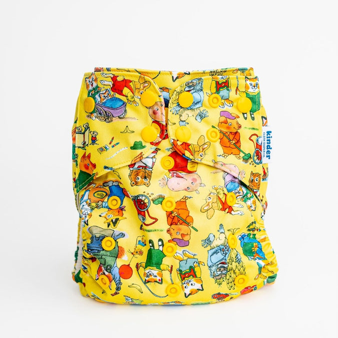 Richard Scarry's Busy World X Kinder Diapers – Kinder Cloth Diaper Co.