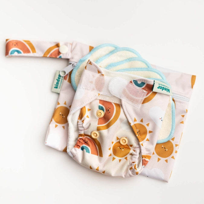 Washable Doll Diaper Set with Velcro and Pretend Play Wipes – Kinder ...